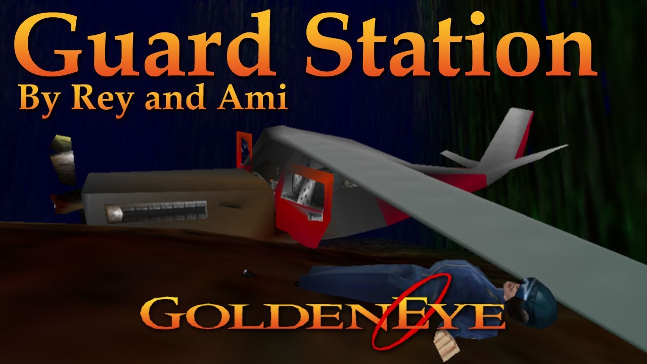 GoldenEye 007 N64 Custom Level - Guard Station - YouTube