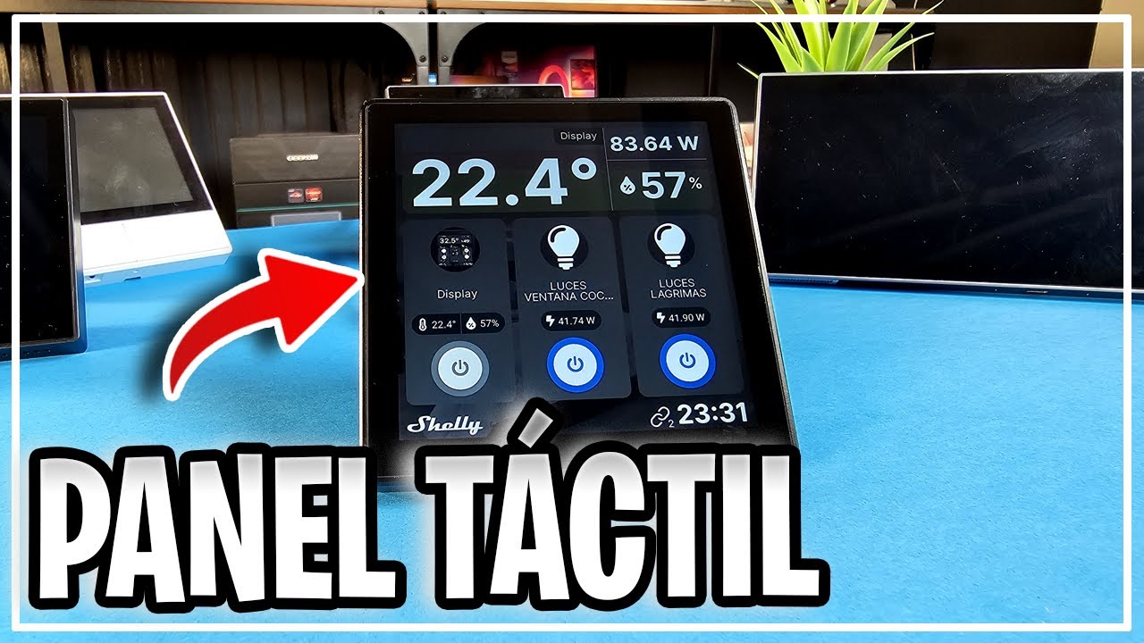 🔴 SHELLY WALL DISPLAY - Otro panel de control táctil - YouTube