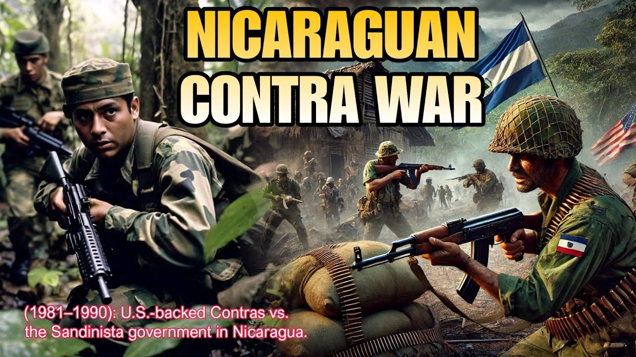 Nicaraguan Contra War (1981–1990) U.S backed Contras vs the Sandinista ...