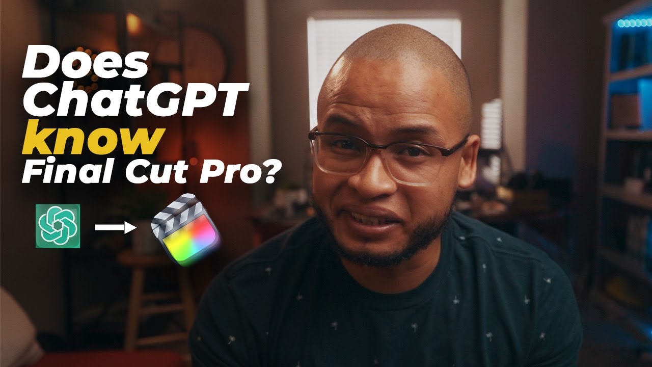 I Asked ChatGPT to Teach Me How to Use Final Cut Pro - YouTube
