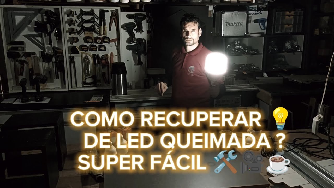 Como Consertar LÂMPADA DE LED QUEIMADA💡, NUNCA MAIS COLOQUE LÂMPADA LED ...