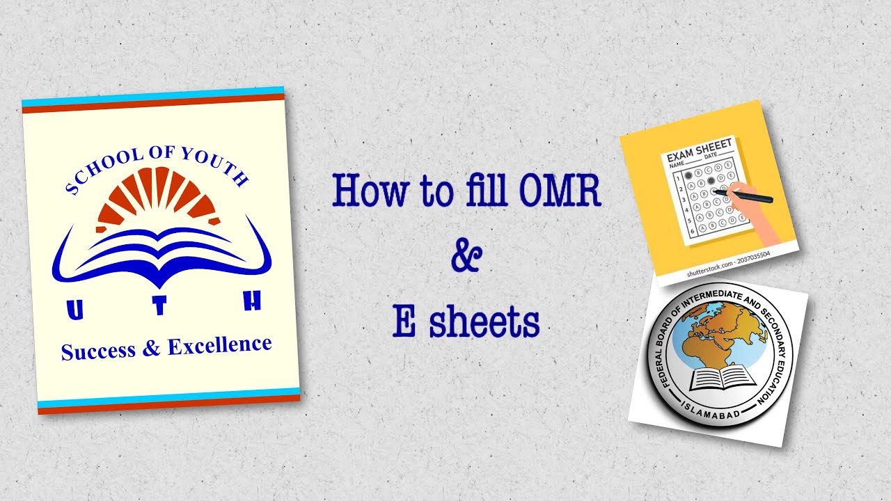 How to fill OMR sheet | FBISE | 2023 #fbise #explore - YouTube