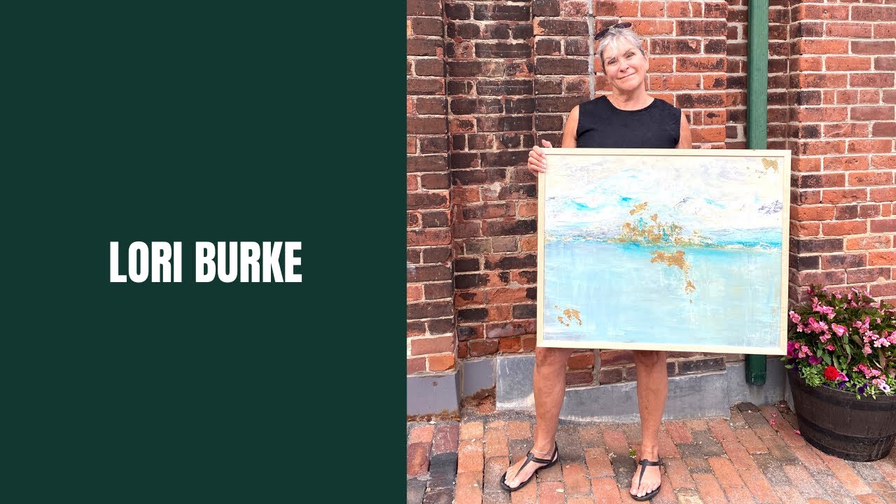 Lori Burke | Artist Interview | Kefi Art Gallery - YouTube