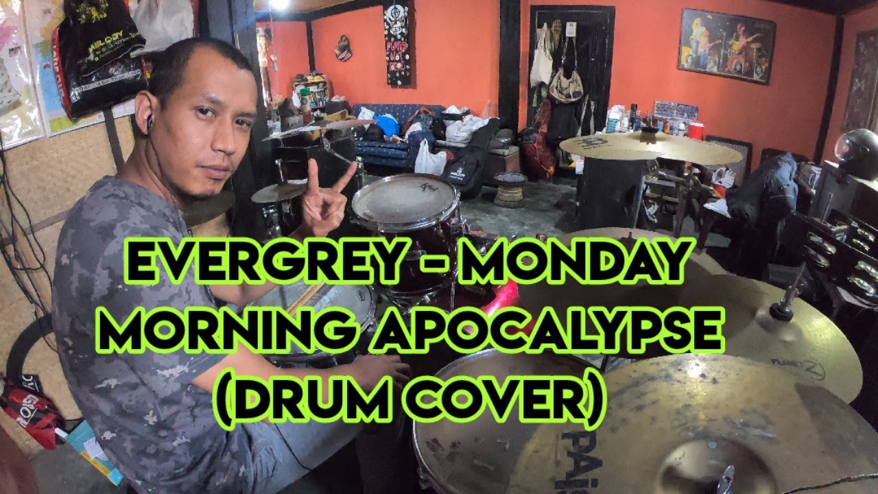 EVERGREY - MONDAY MORNING APOCALYPSE (DRUM COVER) - YouTube