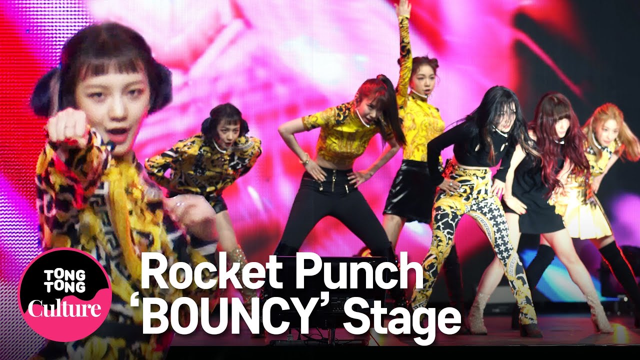 [4K LIVE] Rocket Punch(로켓펀치) 'BOUNCY' Showcase Stage 쇼케이스 무대 (연희, 쥬리 ...
