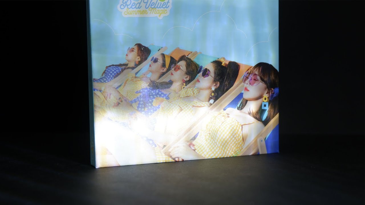 Sampler Unboxing : 2nd Summer Mini Album Summer Magic - Red Velvet 레드벨벳 ...