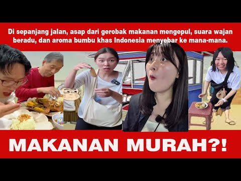 Japanese In-Laws Surprised to Try Indonesian Street Food!?