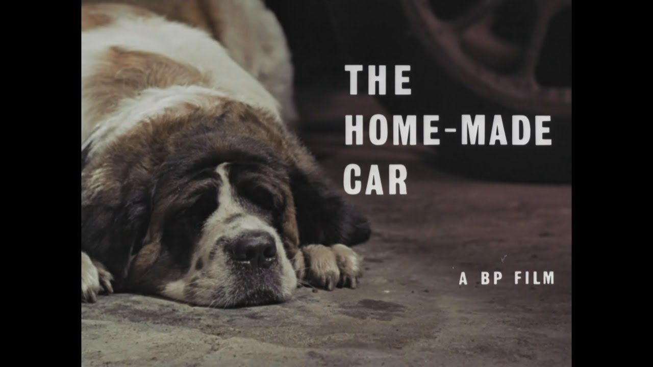 The Home Made Car - Colour Trade Test Film (1963) HD - YouTube
