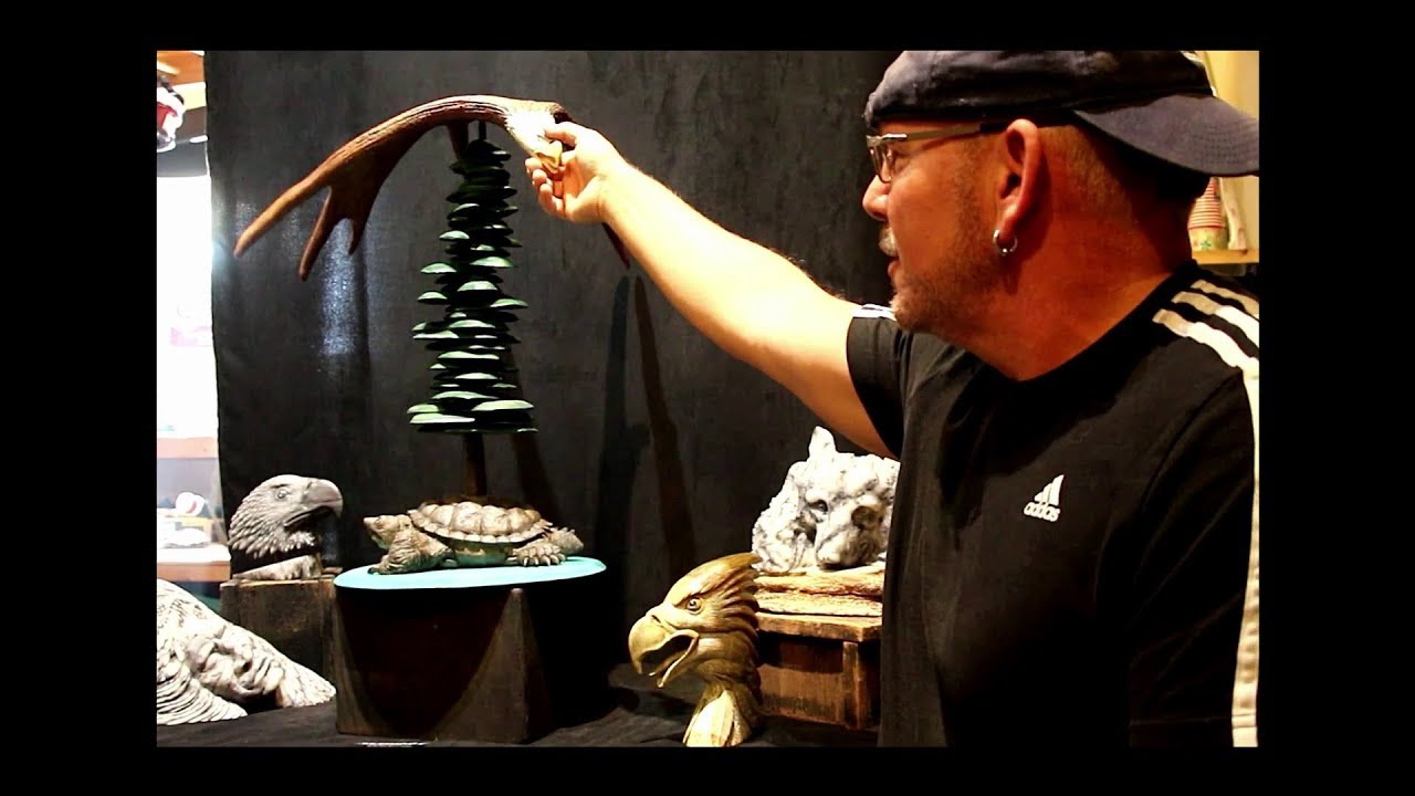 David R. Maracle Talkie 2 of 6 - Stone Sculptures - YouTube