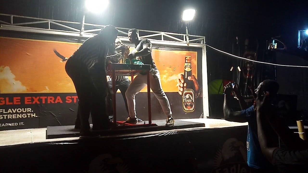 Armwrestling:Derrick Kwakye beats Mark Antwi to win Eagle Extra Stout ...