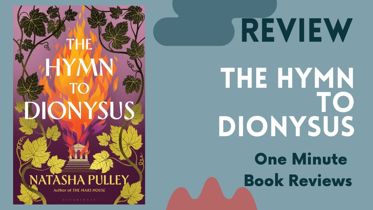 The Hymn to Dionysus by Natasha Pulley, One Minute Book Review - YouTube