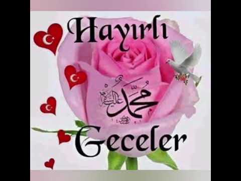 İyi Geceler Mesajları Allah'a Emanet olun