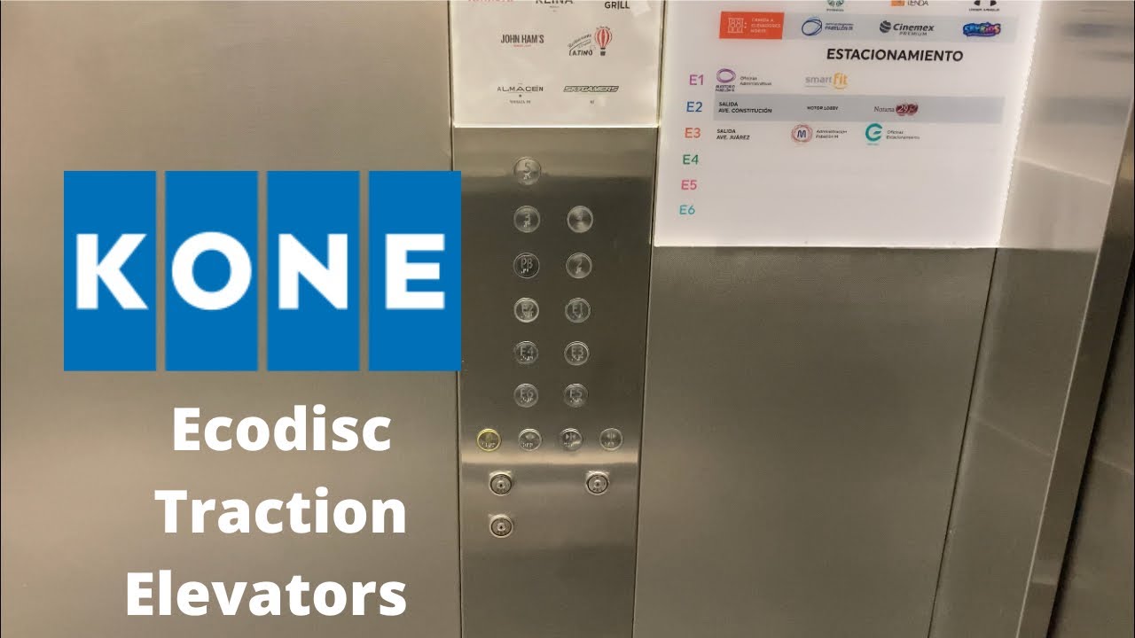 KONE Ecodisc Traction Elevators at Pabellón M in Monterrey, Mexico ...
