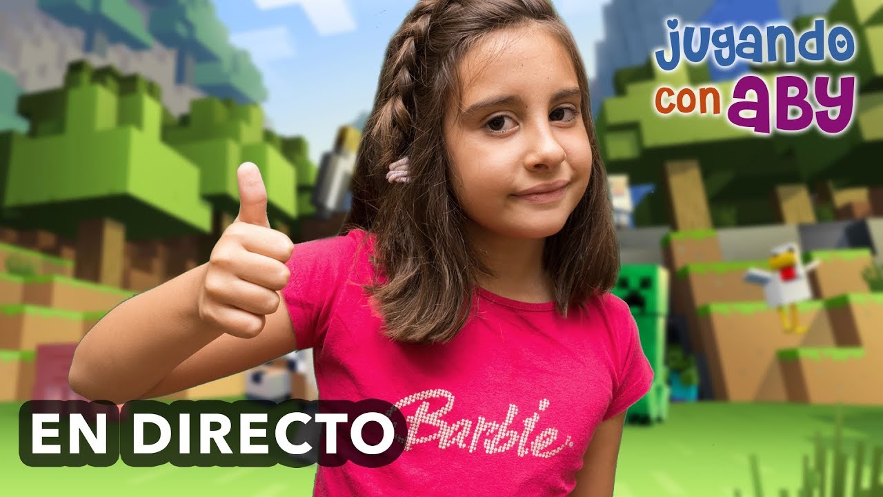 ABY EN DIRECTO jugando a Minecraft. El Barrio con casas de animales ...