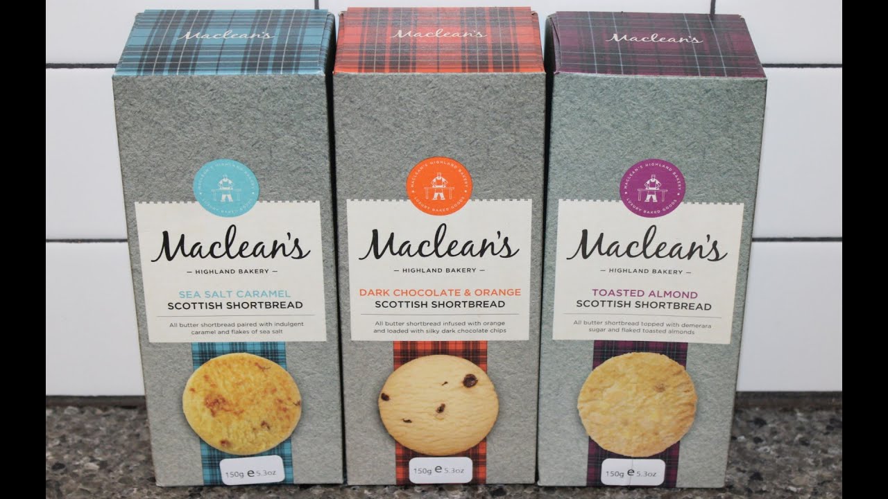 Maclean’s Scottish Shortbread: Sea Salt Caramel, Dark Chocolate ...