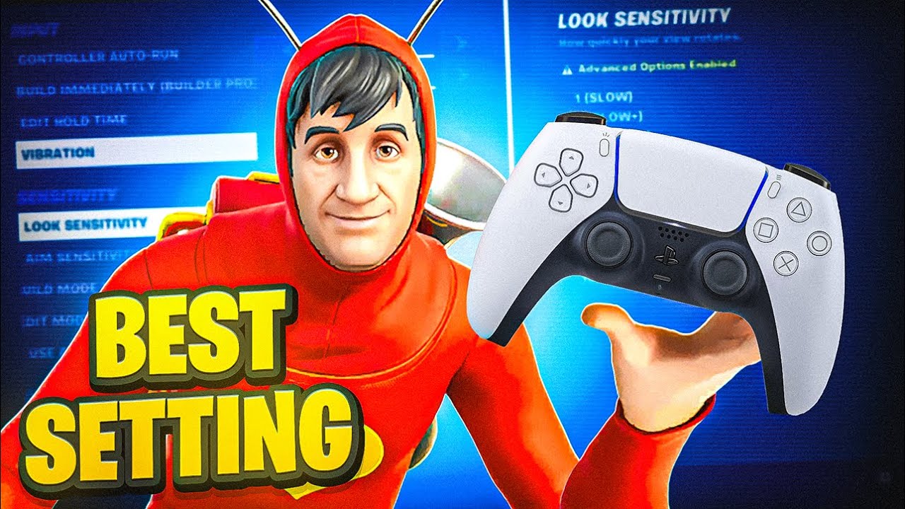 BEST UPDATED Controller SETTINGS + Sensitivity in Fortnite Chapter 6🏆 ...