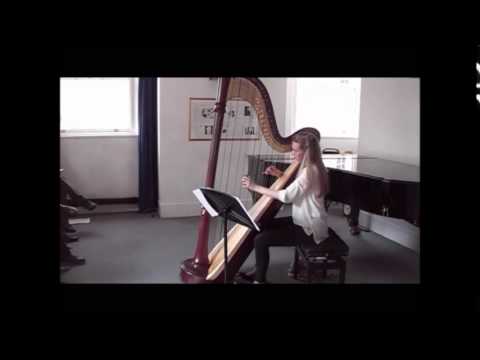 Suite for Harp by Robert Peate (excerpt - movements 4. Impromptu and 5 ...