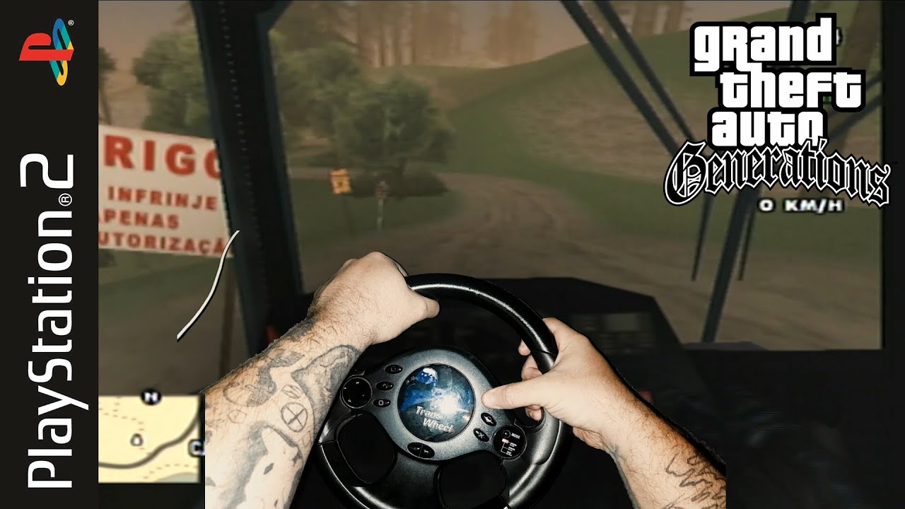 gta generations ps2 #38 ônibus na estrada de terra - YouTube