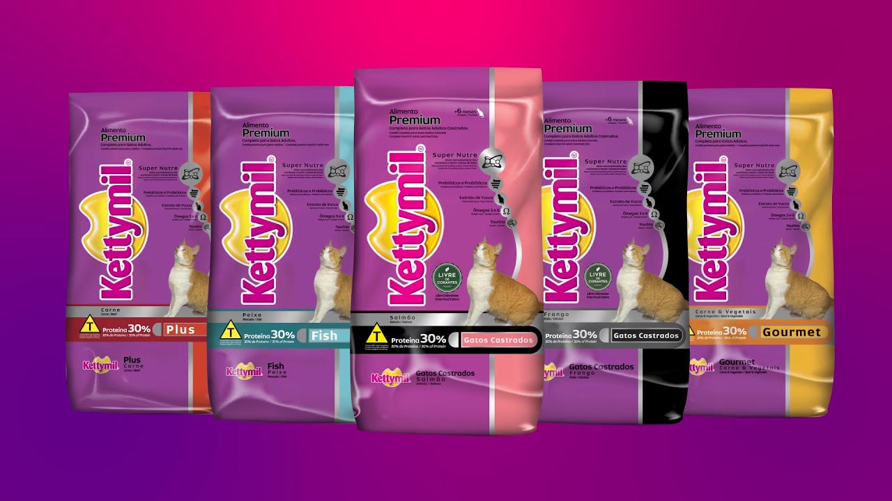 Alimento Premium para Gatos - Kettymil - YouTube