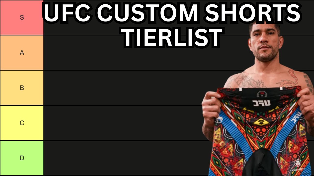 Every Custom UFC Shorts Tier List 2024 - YouTube