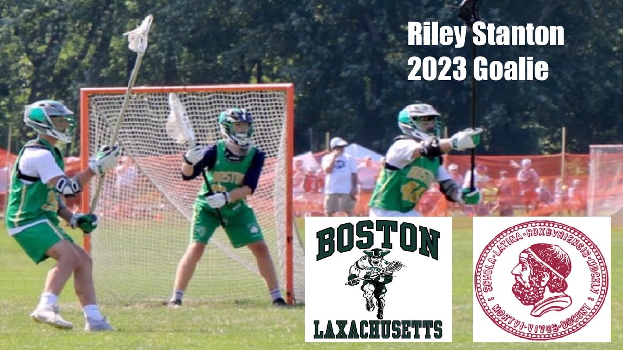 Riley Stanton - 2023 Lacrosse Goalie Highlights - Summer 2019 - YouTube