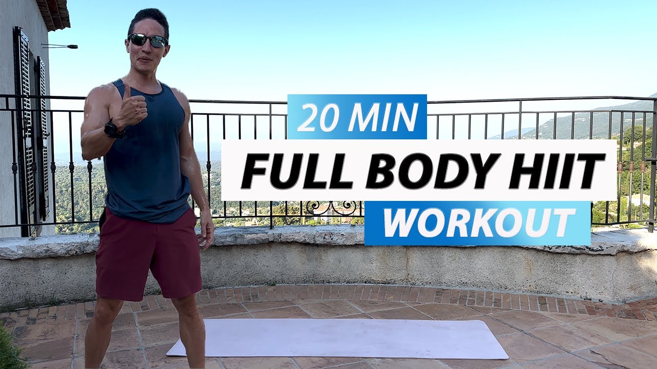 20 MIN Full Body HIIT Workout | No Equipment | Home Workout - YouTube