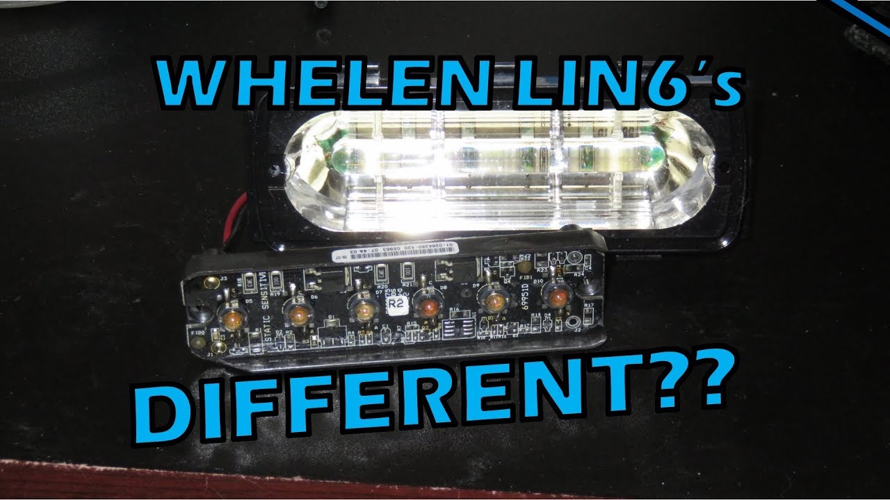 Whelen LIN6's - Compatability - What I've Learned So Far - YouTube