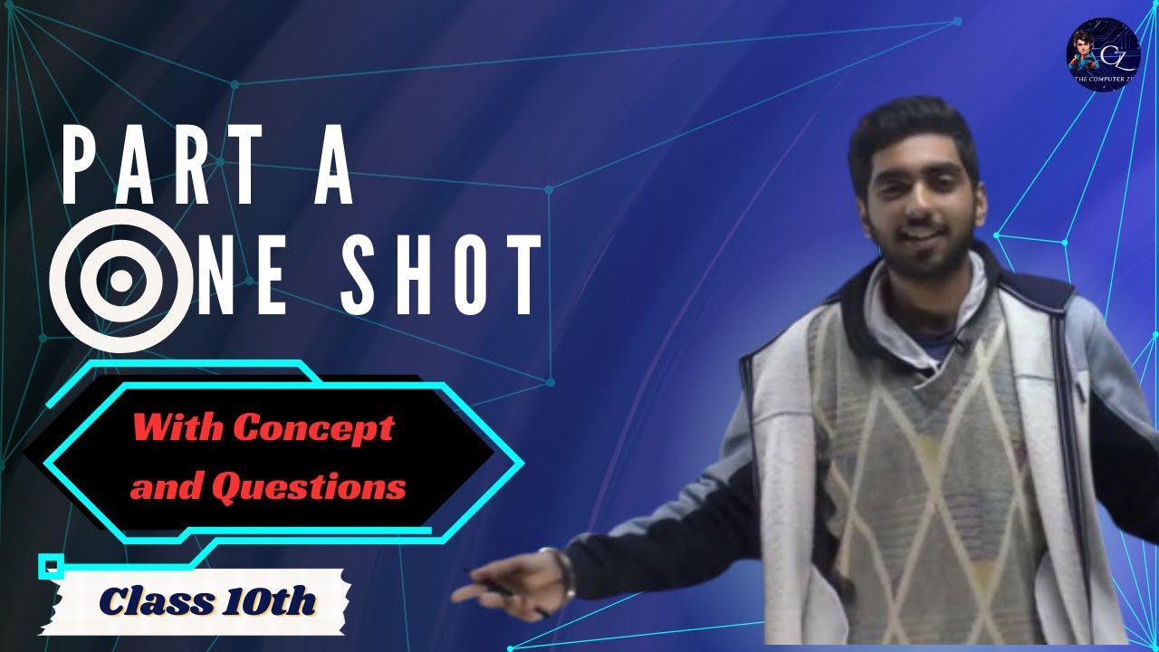 Part A |One sot | With all concept and Questions | Class 10th IT 402 ...