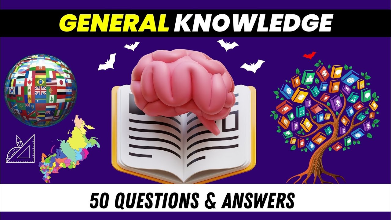 50 General Knowledge Questions | Quizzy Rascals - YouTube