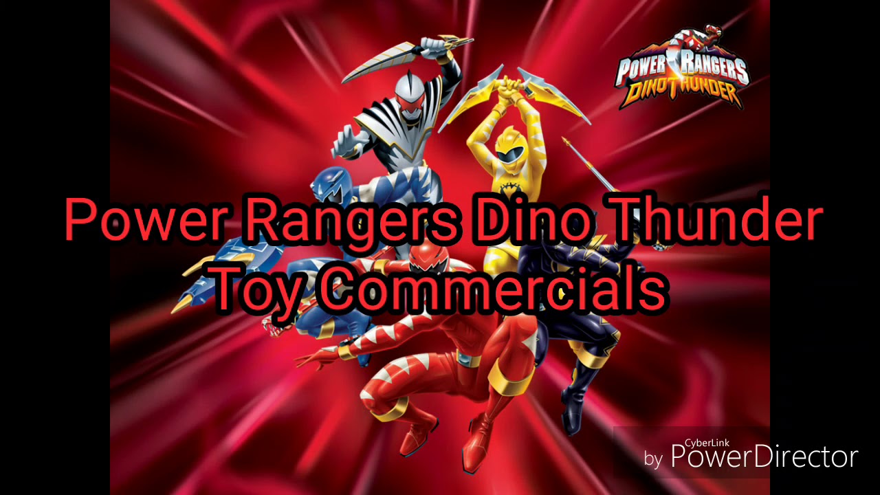 Power Rangers Dino Thunder Toy Commercials - YouTube