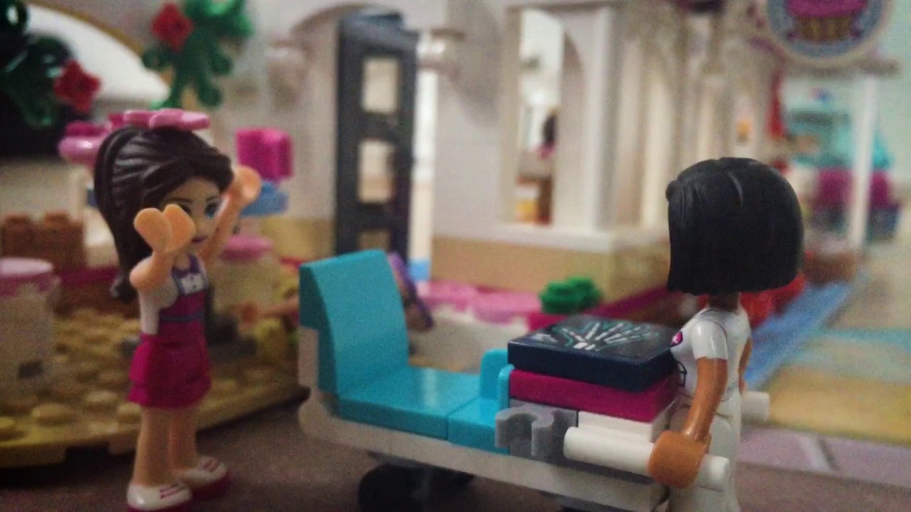 Lego friends hospital stop motion - YouTube
