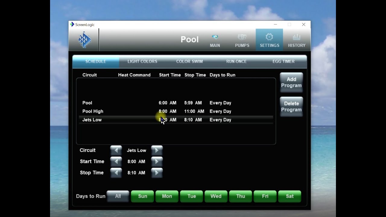 Screen-Logic Configuration set up - YouTube