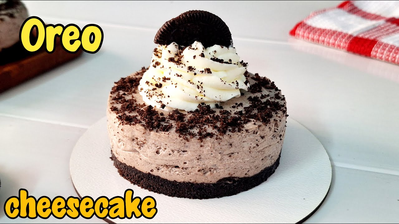 Oreo cheesecake tutorial/that will never be repeated - YouTube