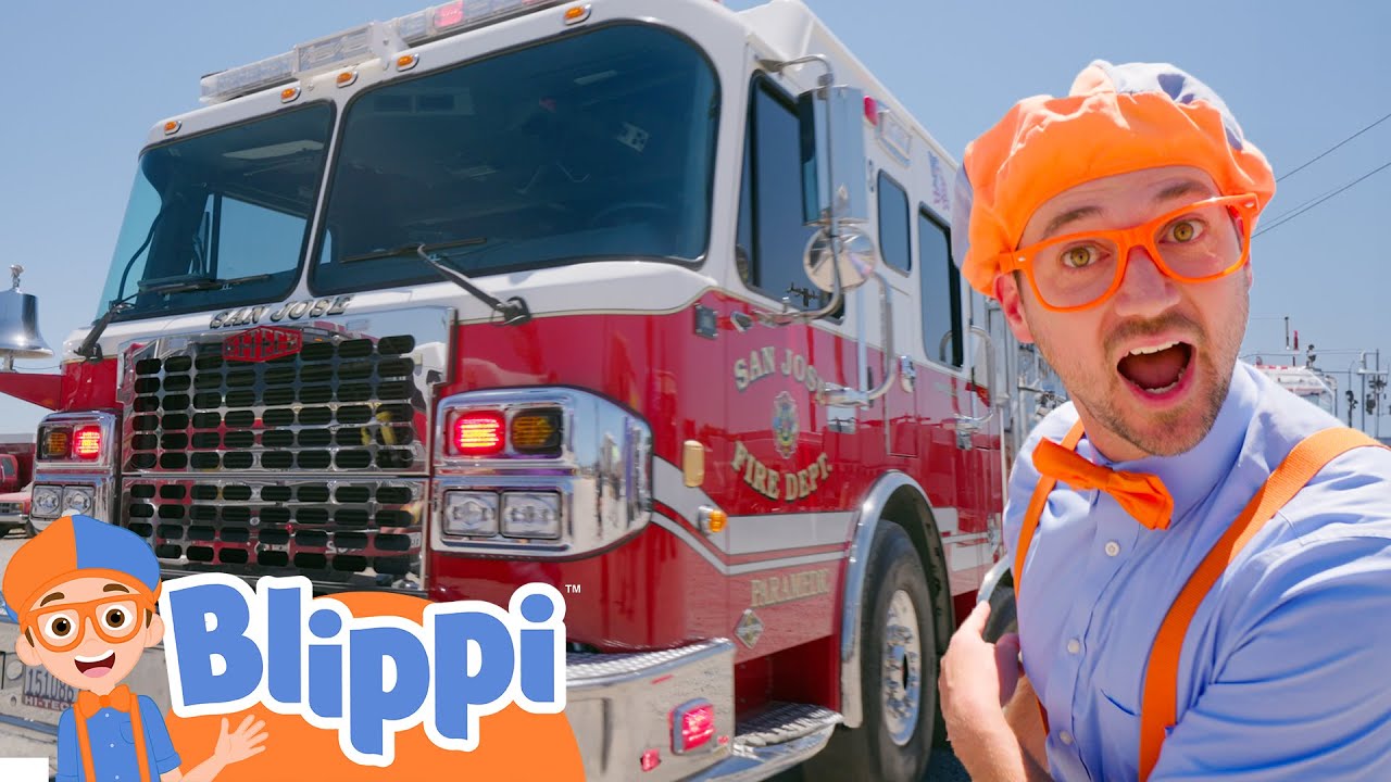 Blippi and Meekah BUILD a Fire Truck?!?! | Blippi | Challenges and ...
