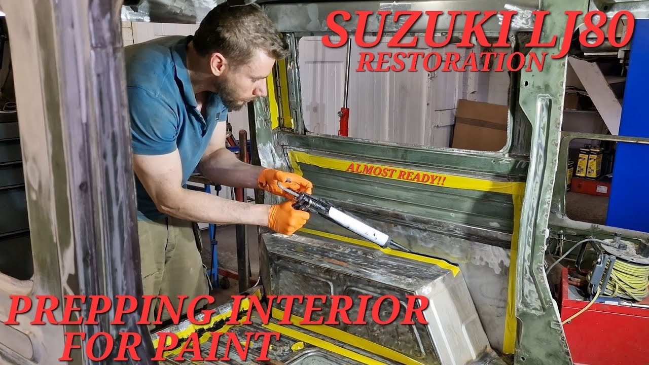 Prepping The Interior For Paint! - Classic Car - Suzuki LJ80 ...
