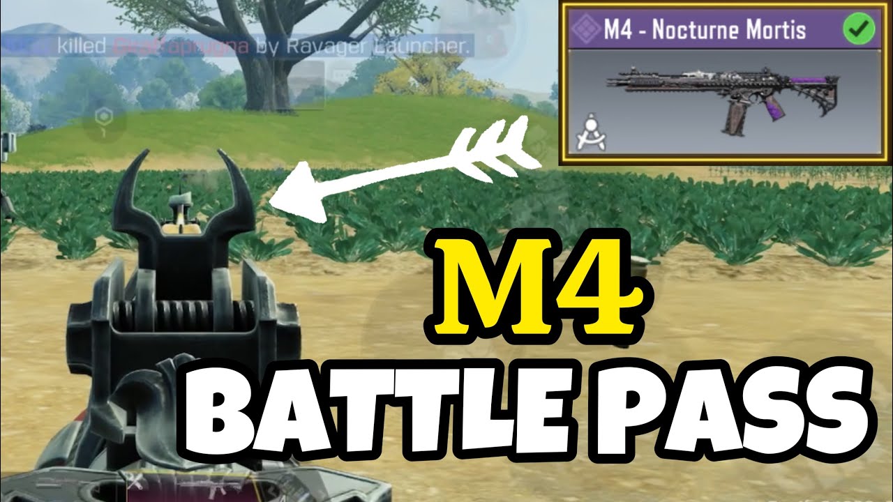 M4 - Nocturne Mortis SEASON 9 - Battle PASS - YouTube