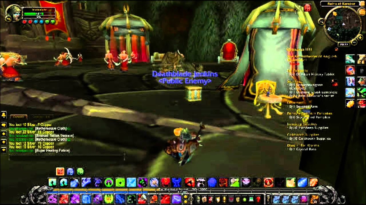 Wow farming spot 1 [OUTLANDS] - YouTube