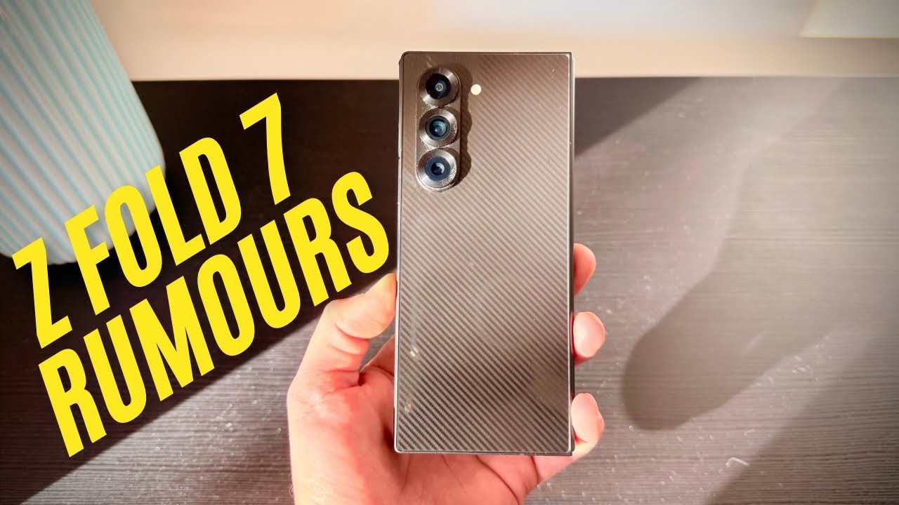 The Evolution of the Galaxy Z Fold: What to Expect from the Z Fold 7 ...