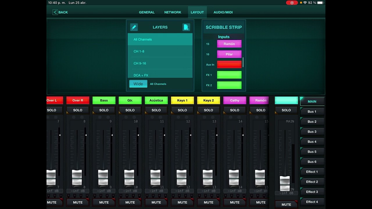 Behringer XR18 desde él iPad- Tutorial en español Cap.1 - YouTube