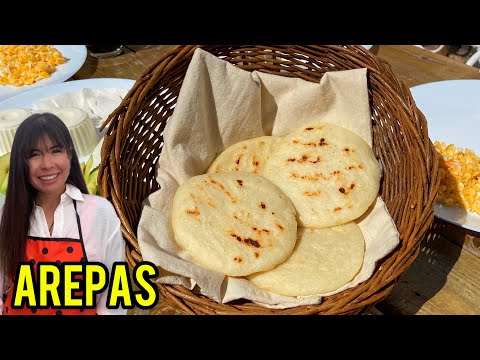 🇻🇪🫓Como Hacer AREPAS VENEZOLANAS