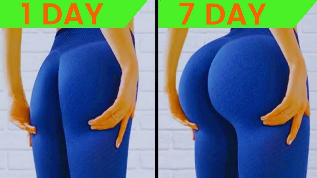 The Best Booty Workout In 7 Days Do At Home Youtube