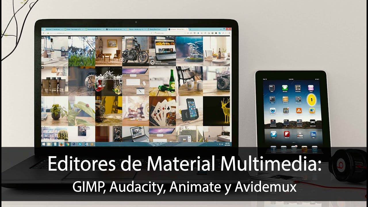 Editores de Material Multimedia para el Docente 2.0: GIMP, Audacity ...