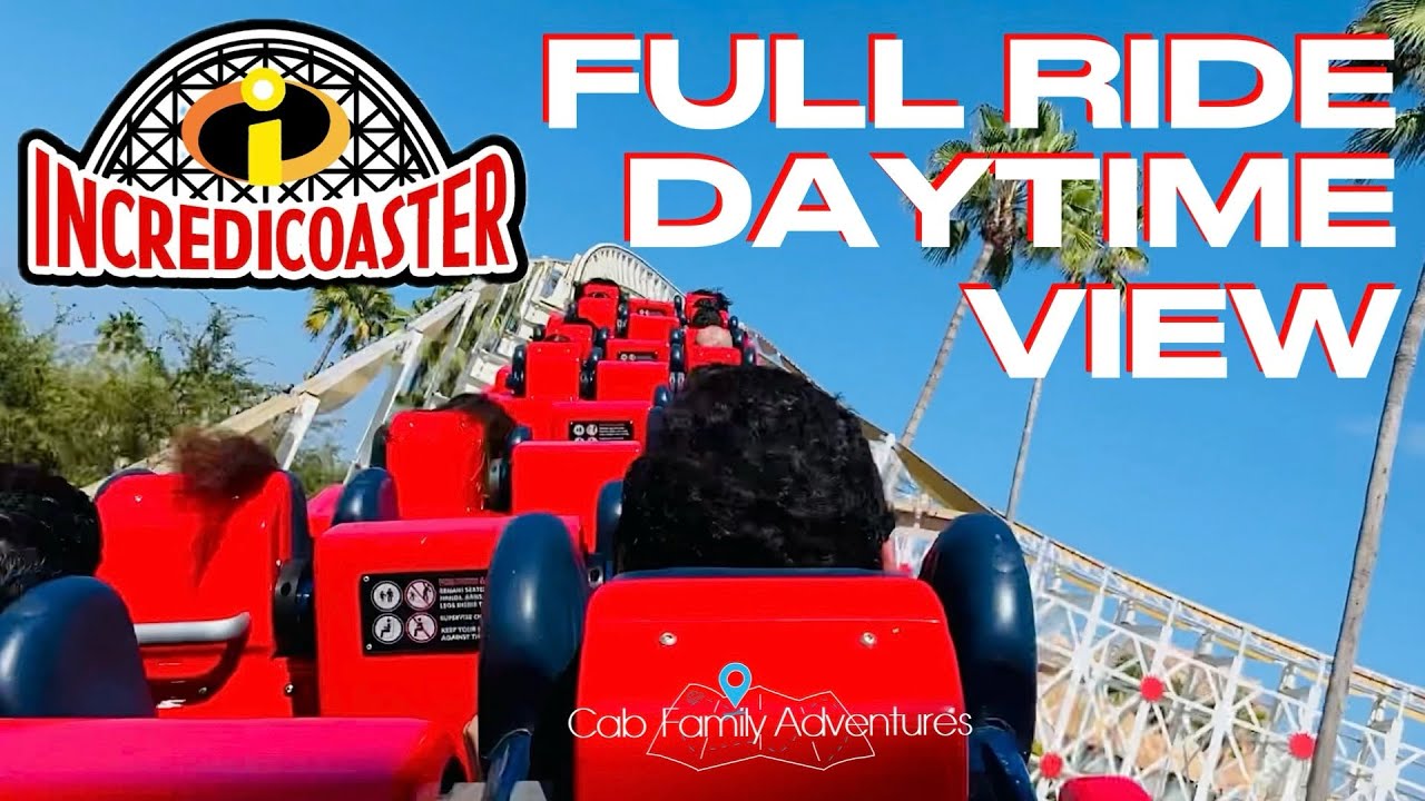 The INCREDICOASTER! Daytime Ride! [NEW Sept. 2024] POV 1080p 60fps ...