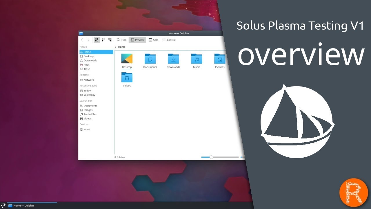 Solus Plasma Testing V1 overview | A kde flavored Solus OS - YouTube