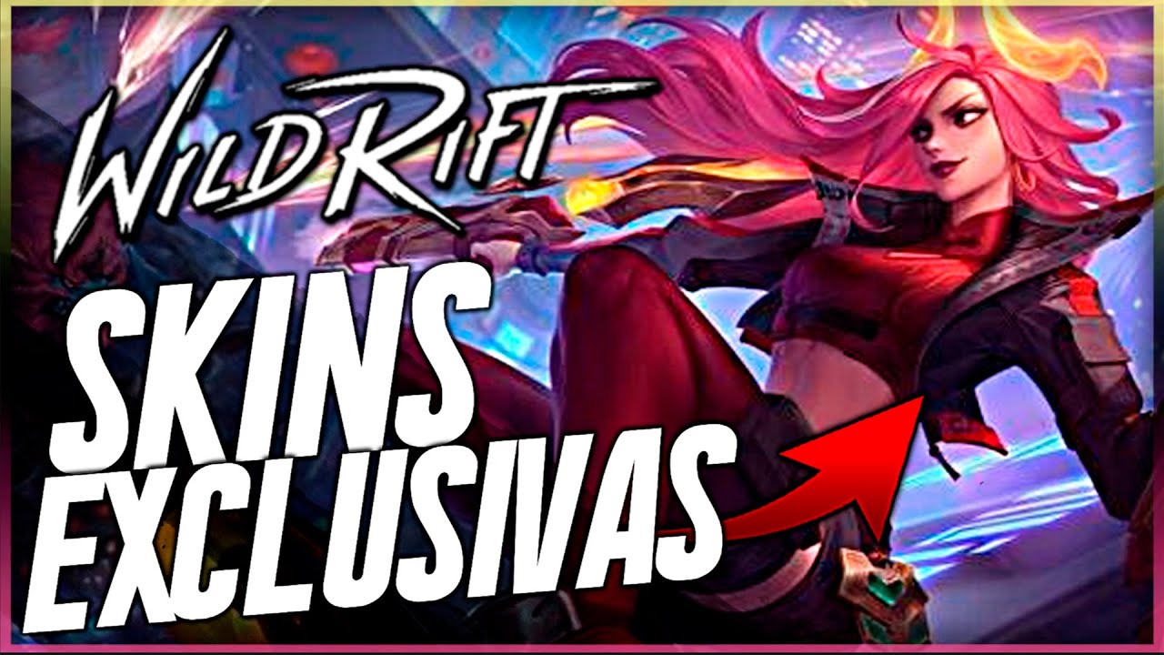 TODAS las SKINS (EXCLUSIVAS) de WILDRIFT *BESTIA LUNAR* - YouTube