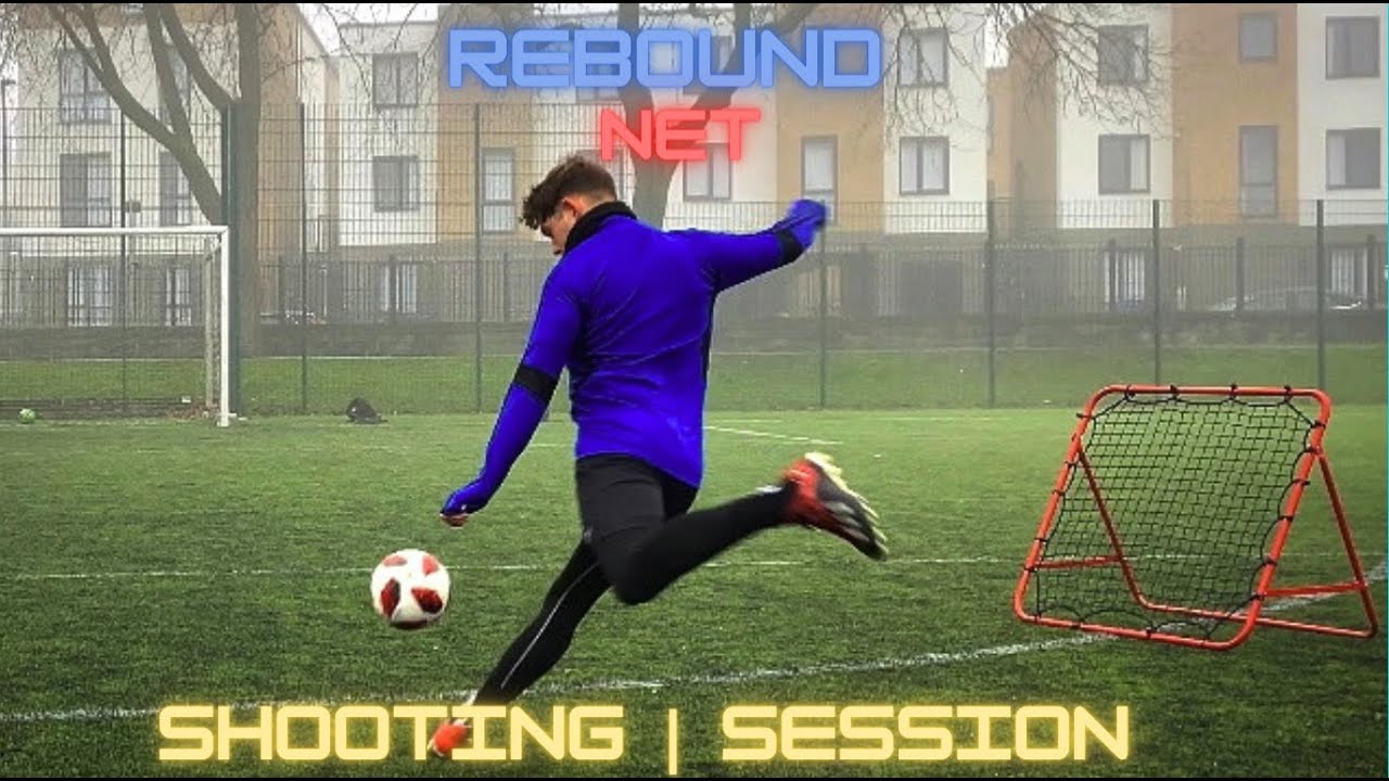 Football Rebounder net Shooting|Session!⚽️ - YouTube