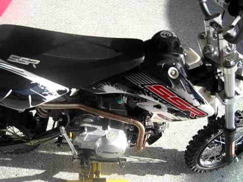 SSR 110 with t-4 exhaust - YouTube