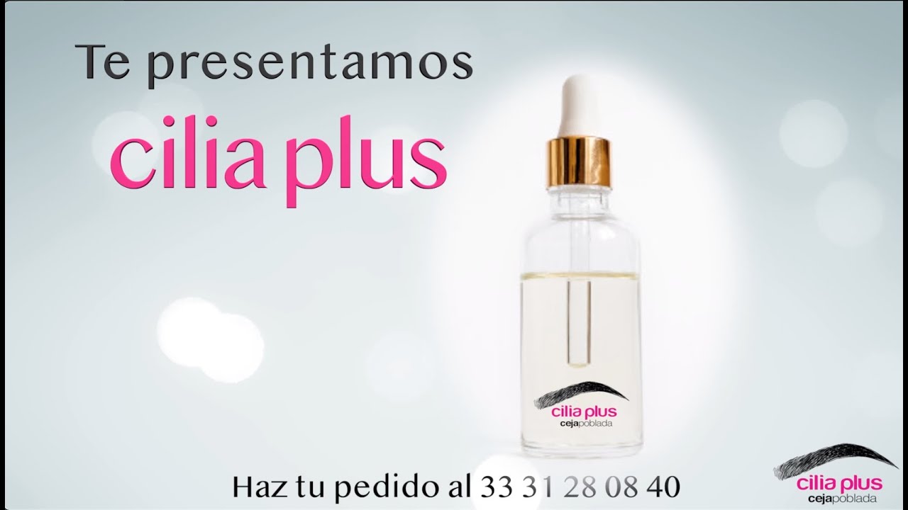 Cilia Plus ¡ceja poblada! - YouTube