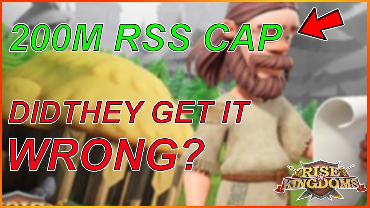 RSS TRANSFER/LOOTING CAP ANNOUNCED - Did They Get It Wrong? Rise of ...