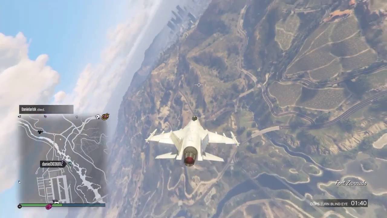 Gta 5 online : Jets vs jets - YouTube